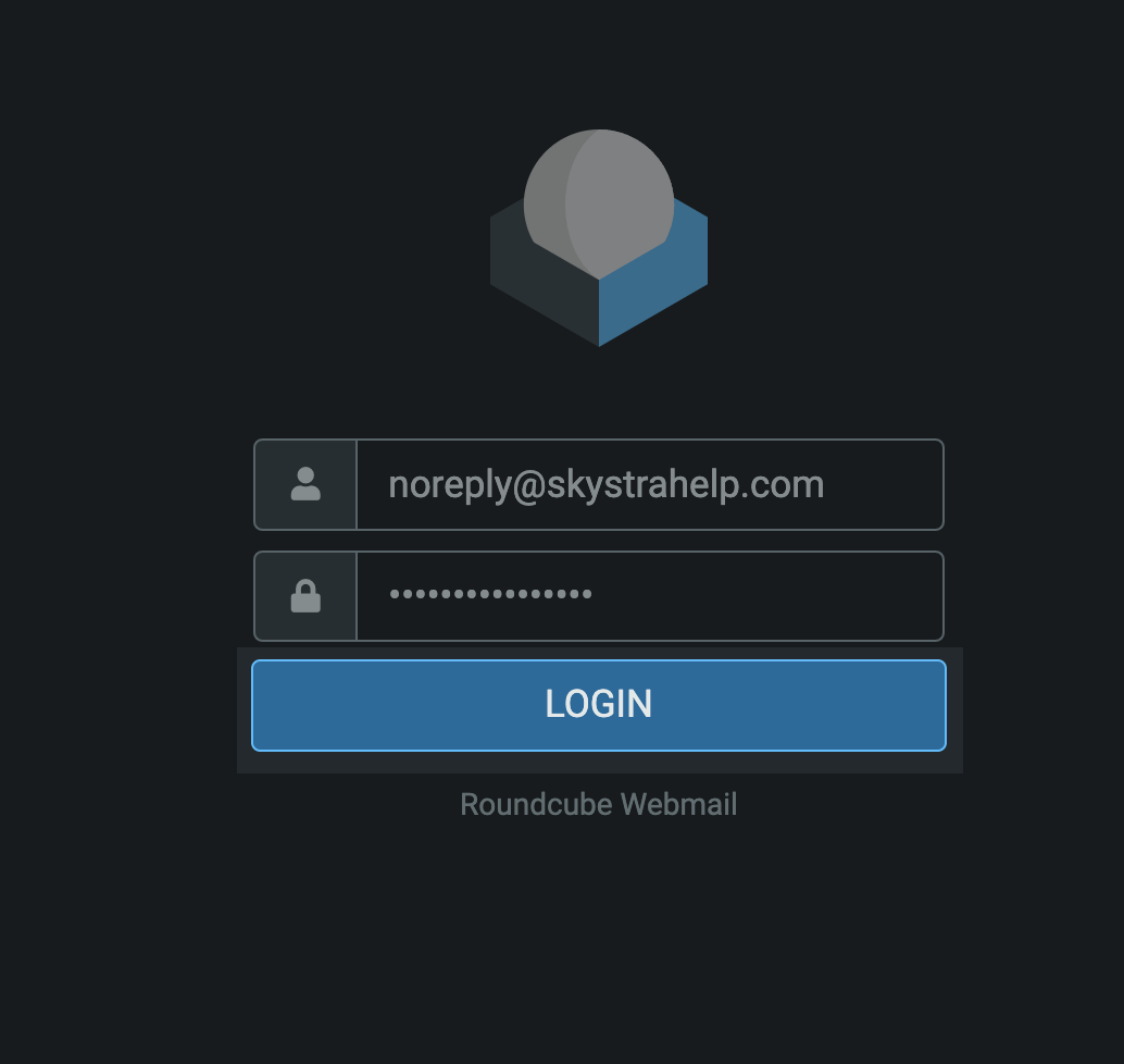 Log in to your email using webmail - Skystra