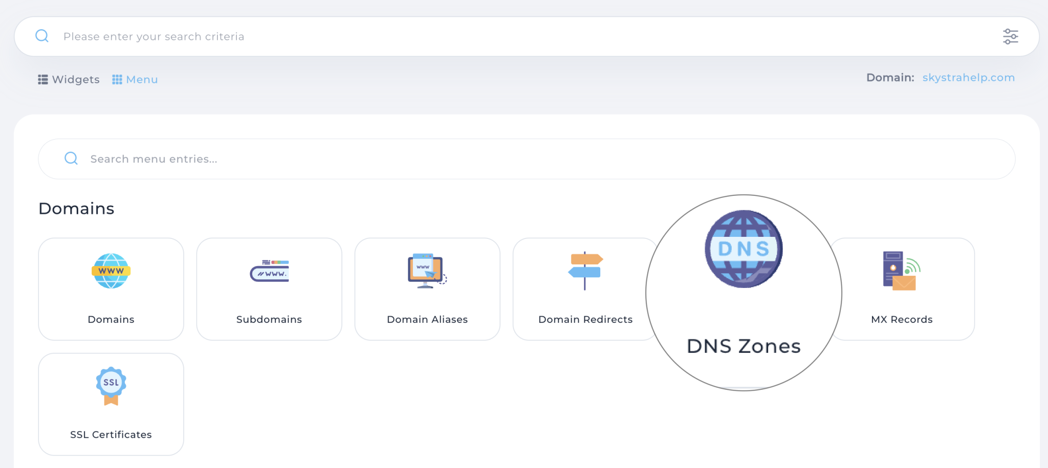 Manage your domain name SPF record - Skystra
